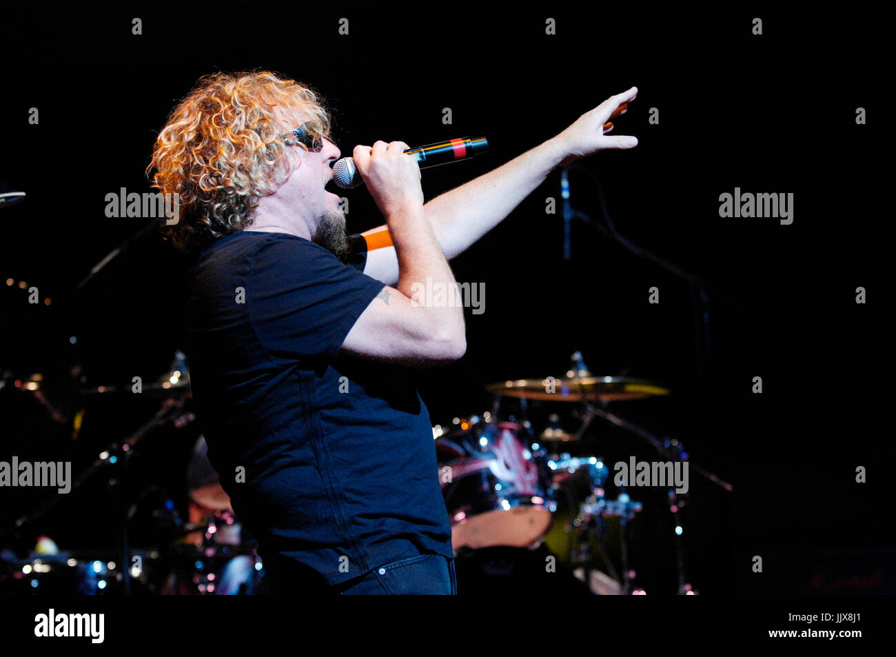 Sammy Hagar Chickenfoot performs Gibson Amphitheatre Los Angeles Stock ...