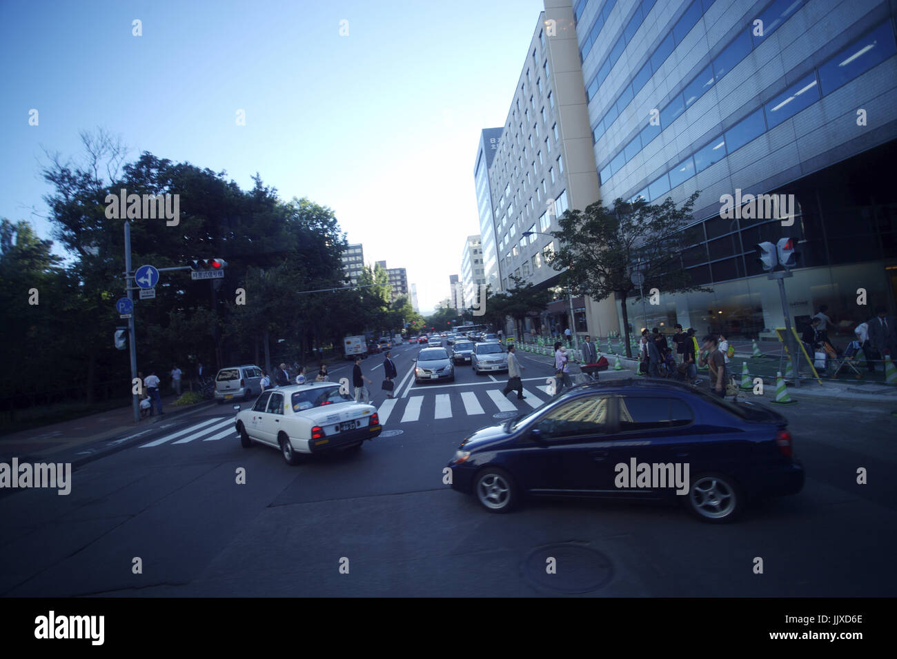 Road marking in japan hi-res stock photography and images - Alamy