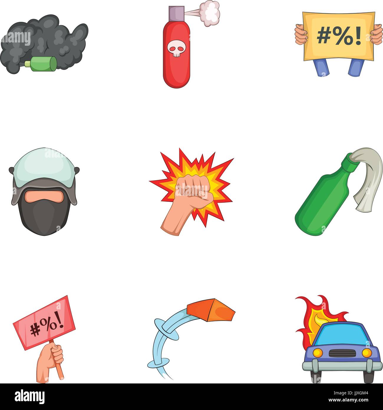 Vandalism Stock Vector Images - Alamy