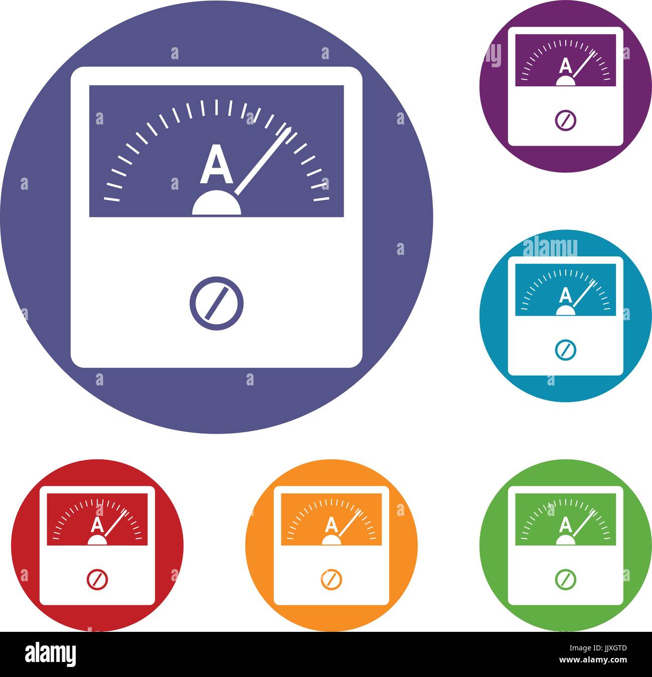 Counter icons set Stock Vector Image & Art - Alamy