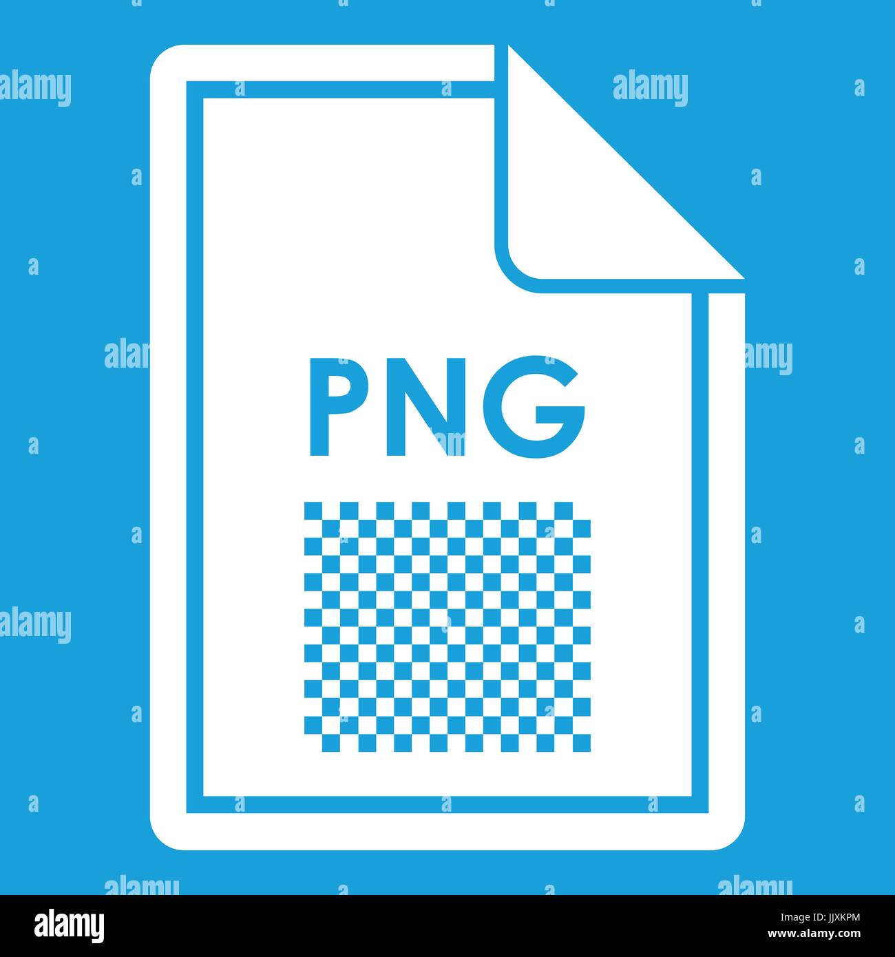 File PNG icon white Stock Vector Image & Art - Alamy