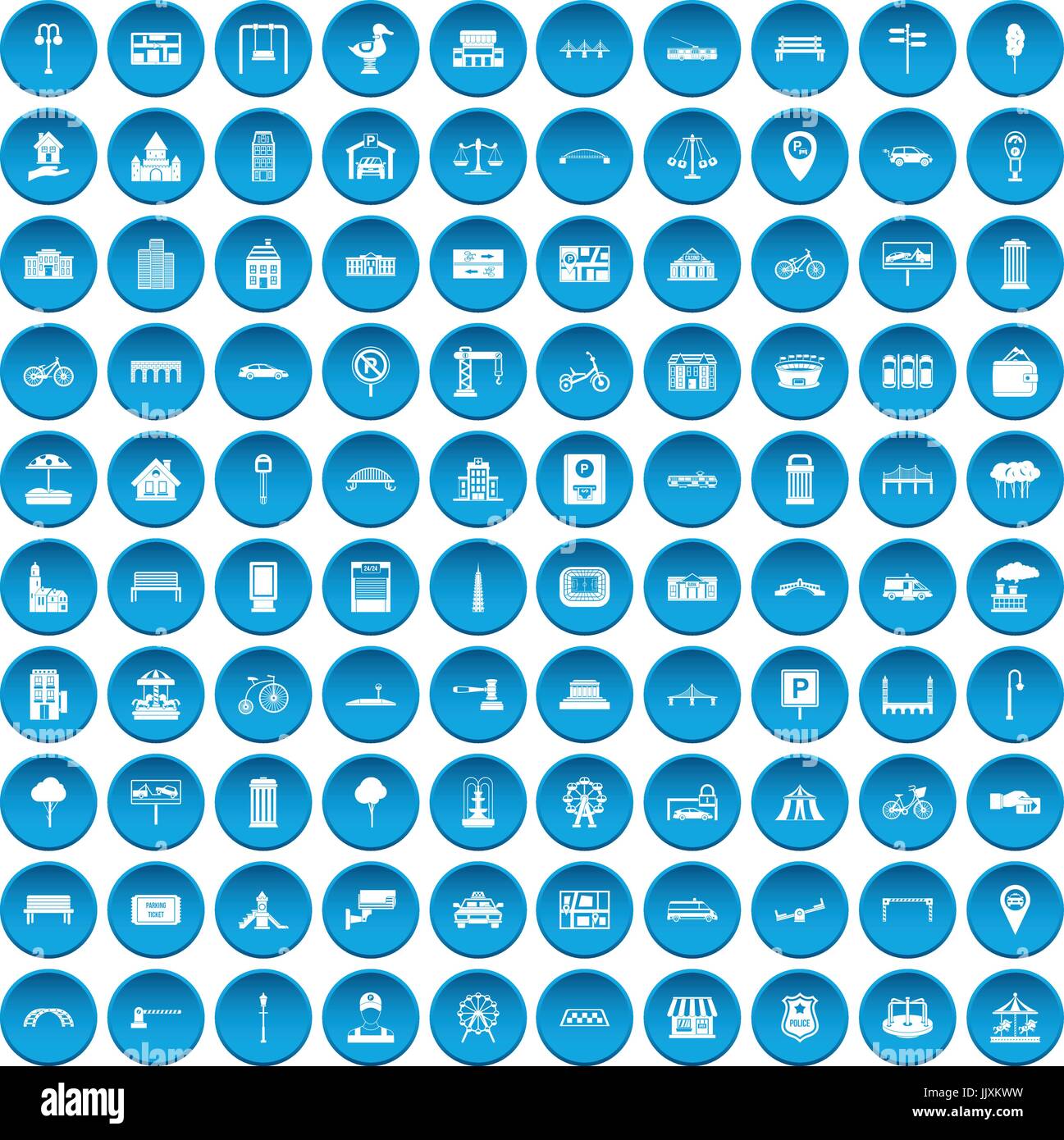 Blue truck bridge Stock Vector Images - Alamy