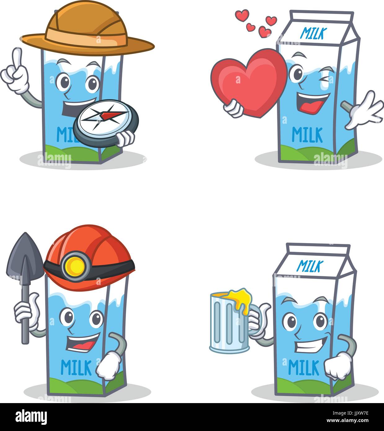 Juice box cartoon carton hi-res stock photography and images - Alamy