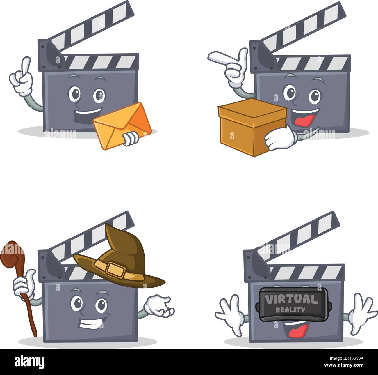 Film envelope Stock Vector Images - Alamy