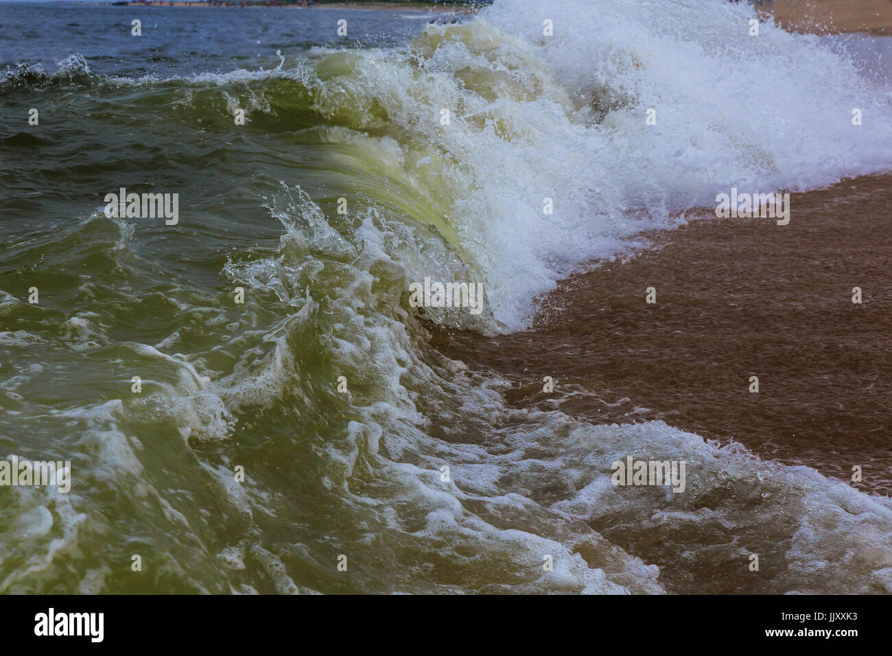 Beautiful Blue Ocean Wave Ocean great waves Stock Photo - Alamy