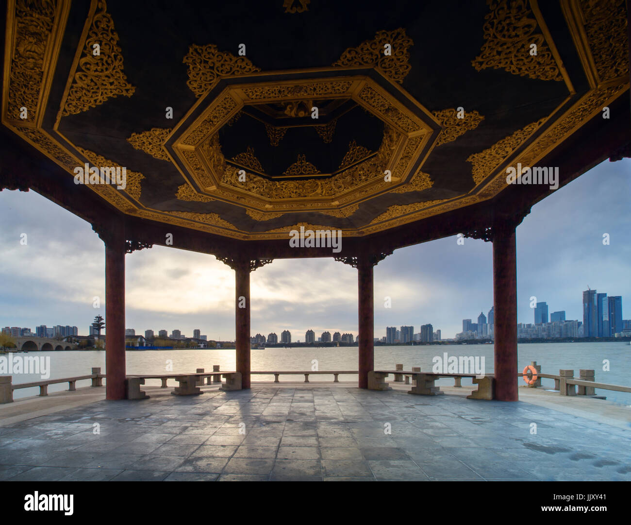 Jinji lake architecture hi-res stock photography and images - Alamy