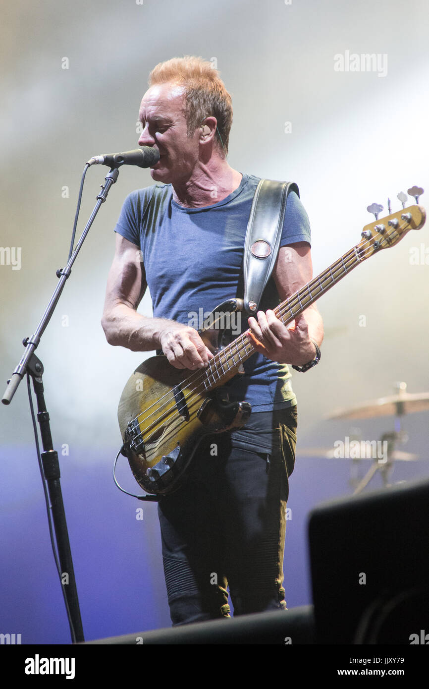 Locarno Switzerland. 19th July 2017. The English singer-songwriter and ...