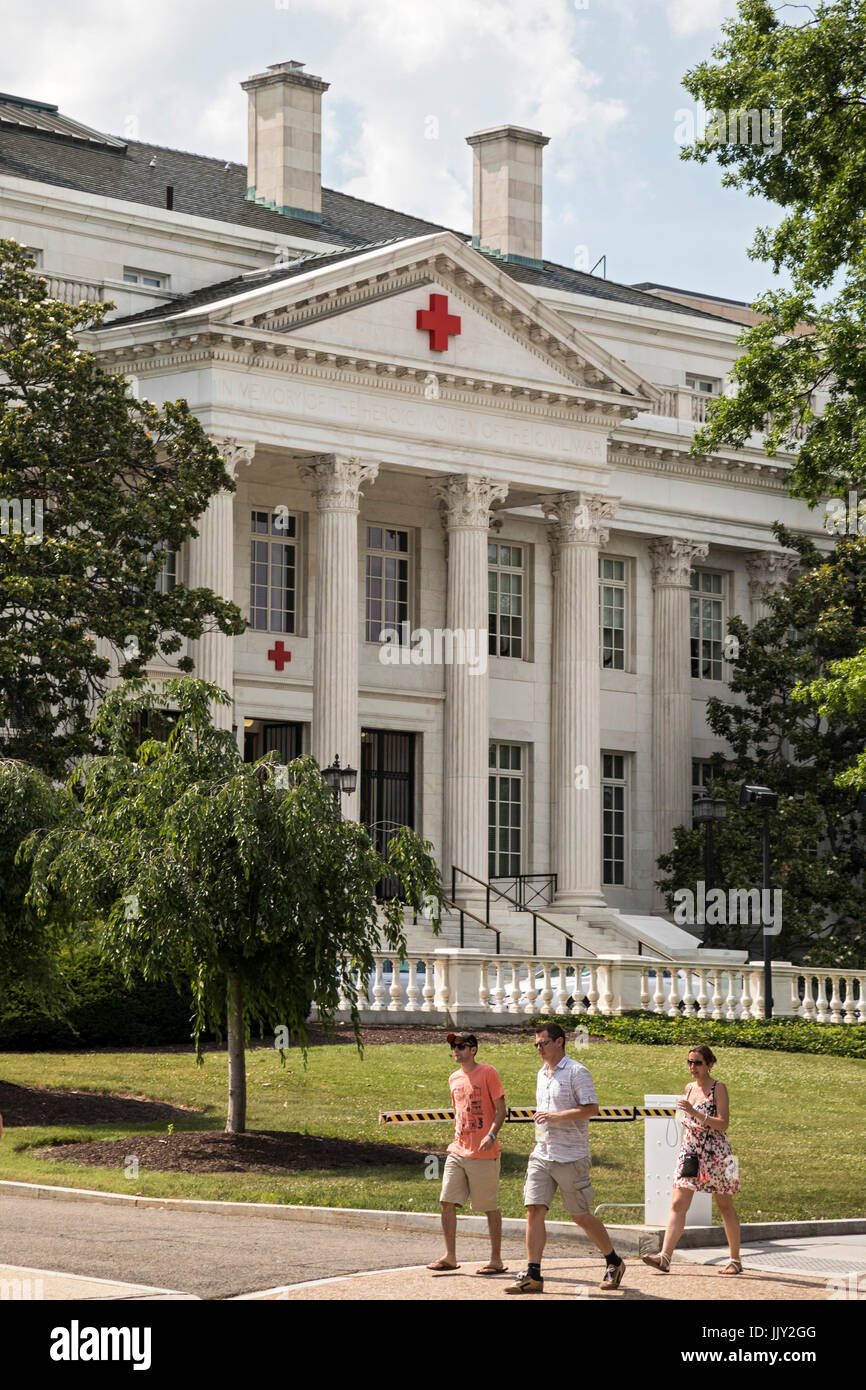 American red cross building hi-res stock photography and images - Alamy