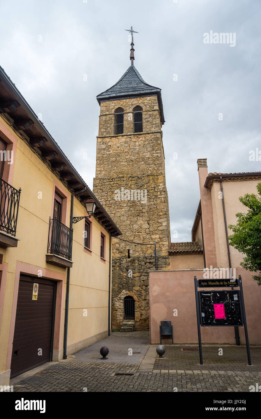 Mansilla de las mulas, Leon. Castile. Spain. Vamido de Santiago Stock ...