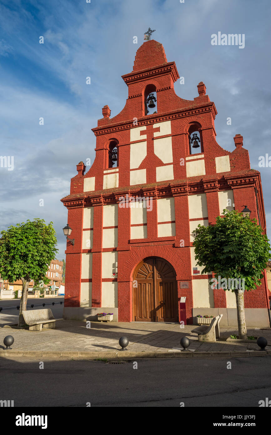 Mansilla de las mulas, Leon. Castile. Spain. Vamido de Santiago Stock ...