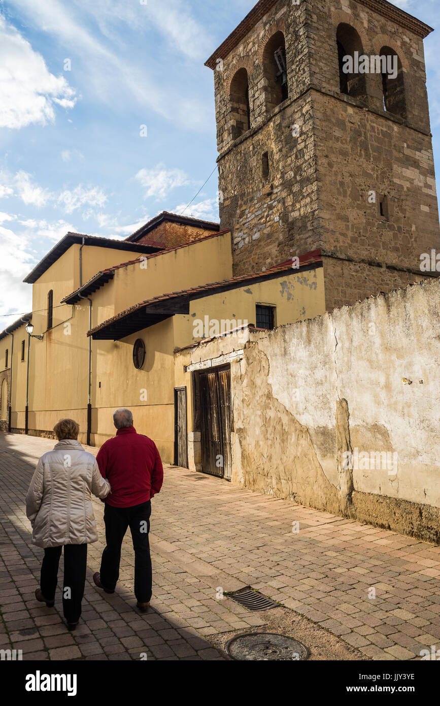 Mansilla de las mulas, Leon. Castile. Spain. Vamido de Santiago Stock ...