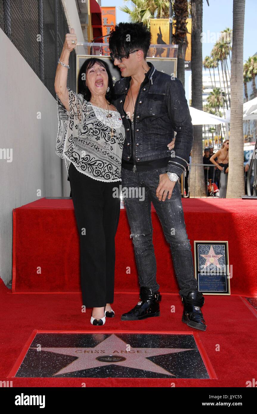 Los Angeles, CA, USA. 20th July, 2017. Dimitra Sarantakos, Criss Angel ...