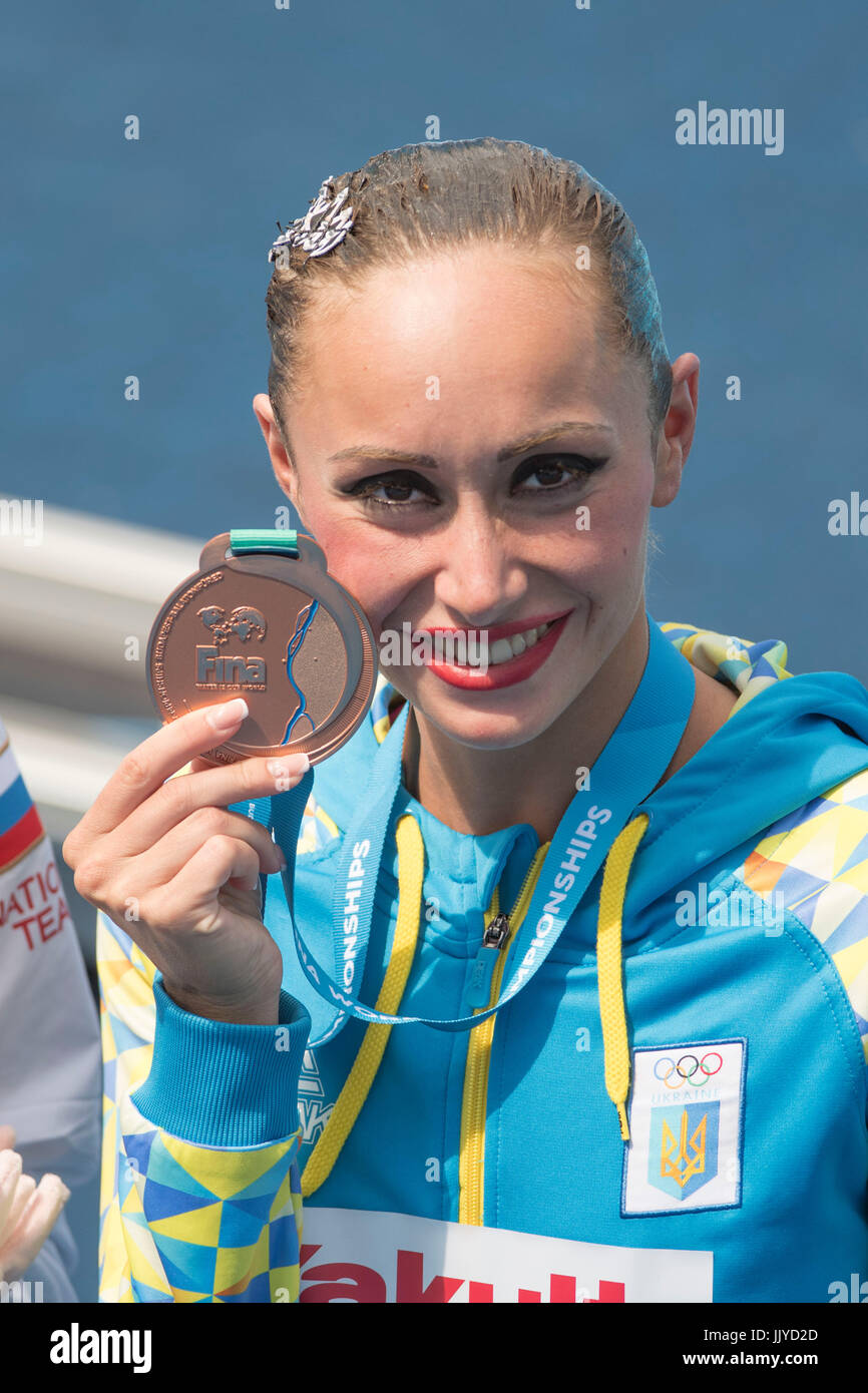 Anna voloshyna synchronized swimming hi-res stock photography and ...