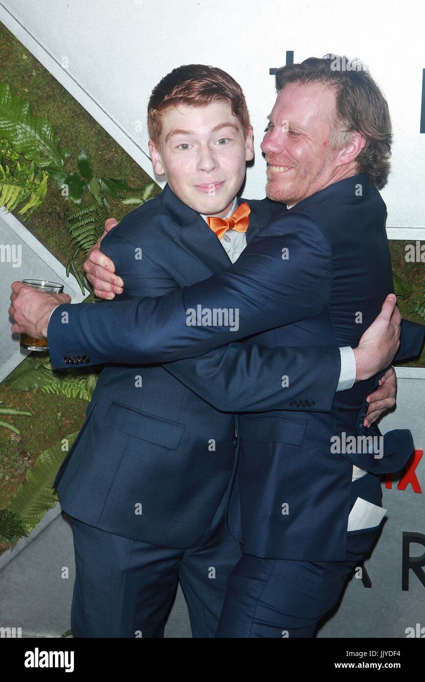 New York, NY, USA. 20th July, 2017. Carson Holmes at "Ozark" New York ...