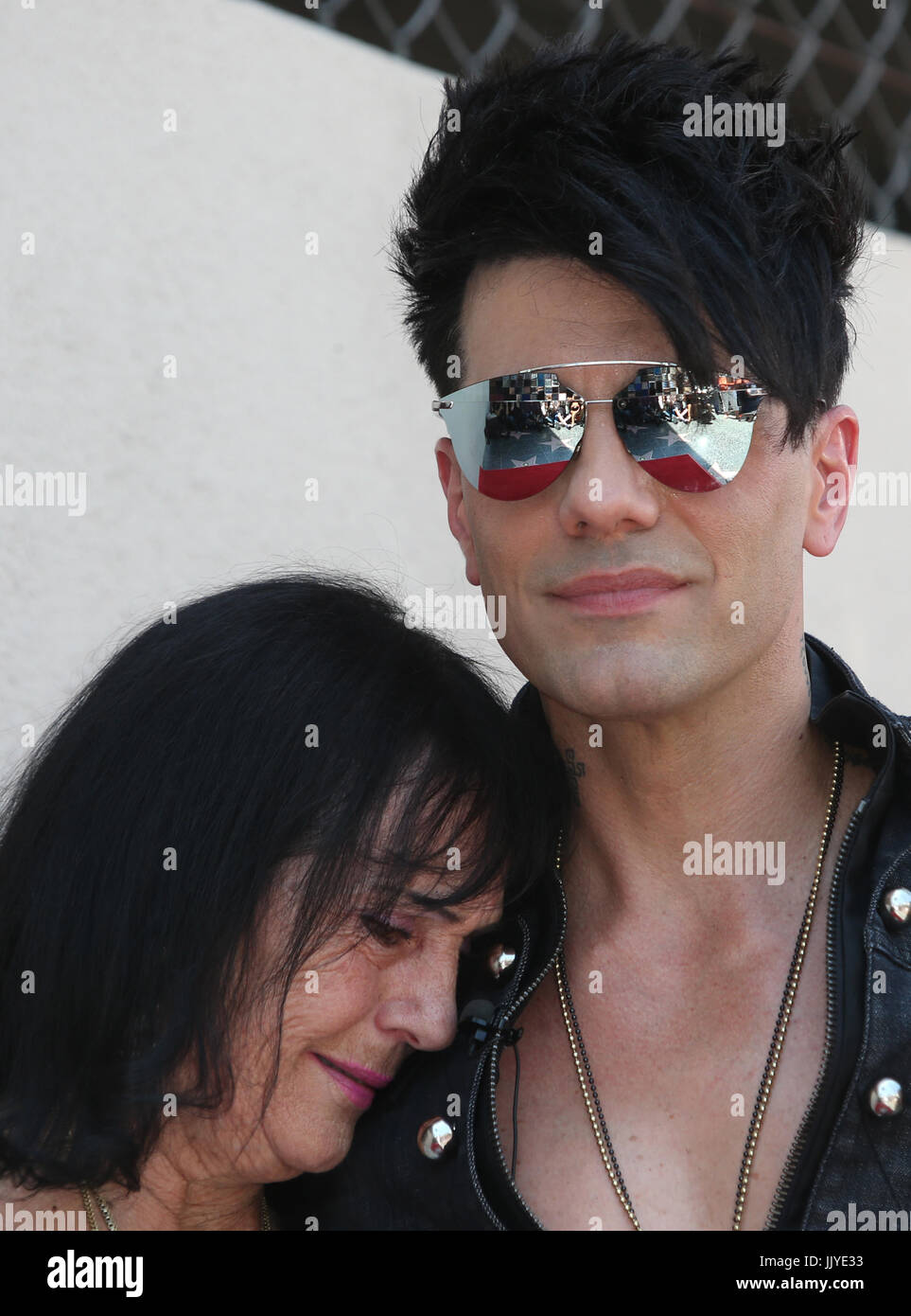 Hollywood, Ca. 20th July, 2017. Dimitra Sarantakos, Criss Angel, At ...
