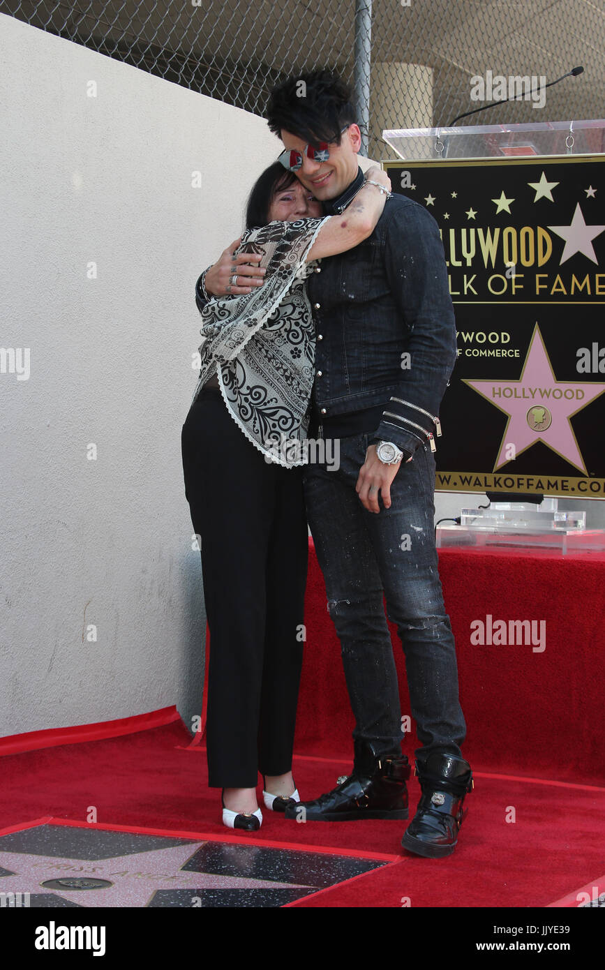 Hollywood, Ca. 20th July, 2017. Dimitra Sarantakos, Criss Angel, At ...
