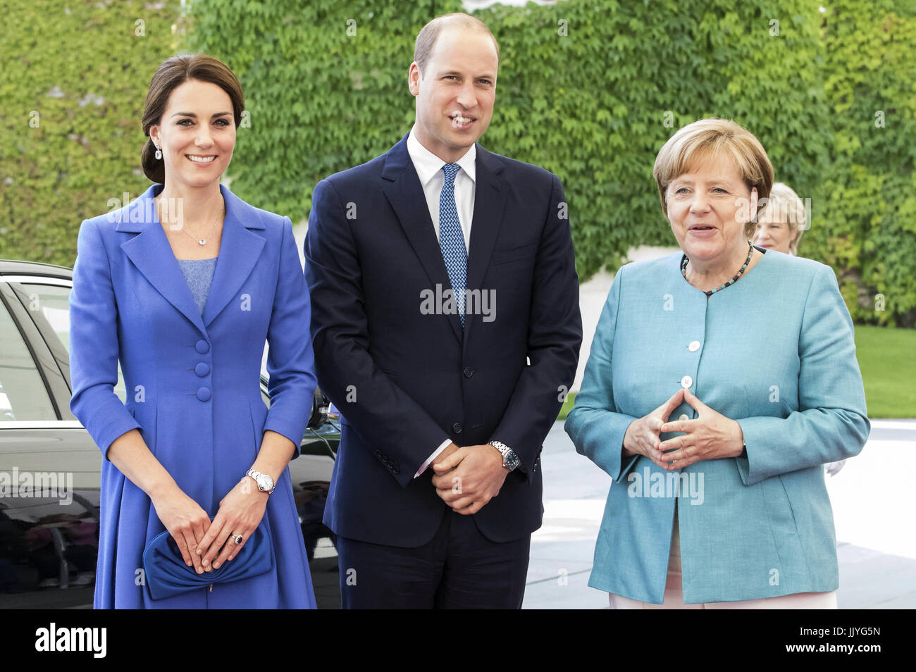 Berlin, Germany. 19th July, 2017. German Chancellor Angela Merkel ...