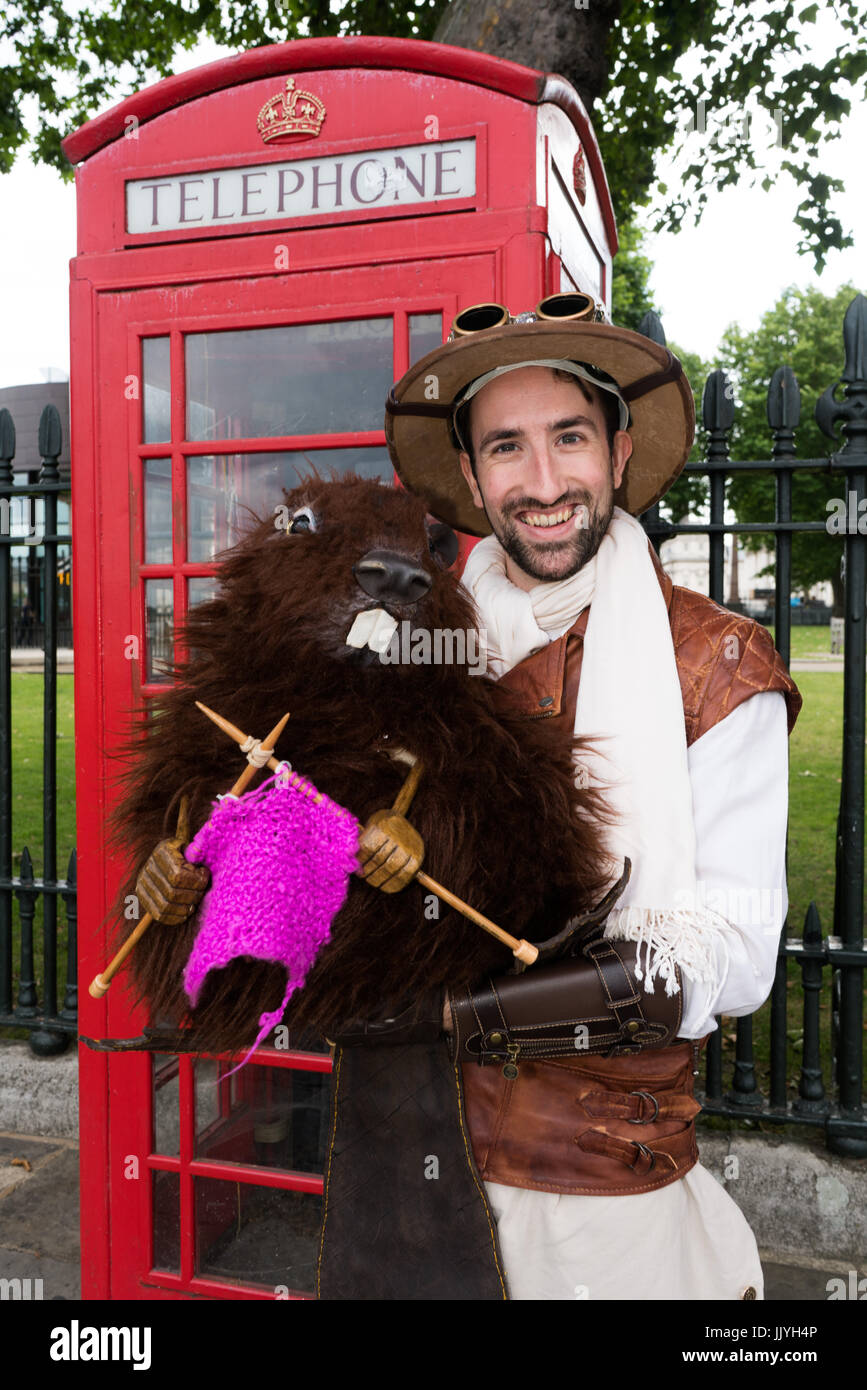 Cutty Sark, London, UK. 21st July, 2017. Ben Galpin (The Bellman ...