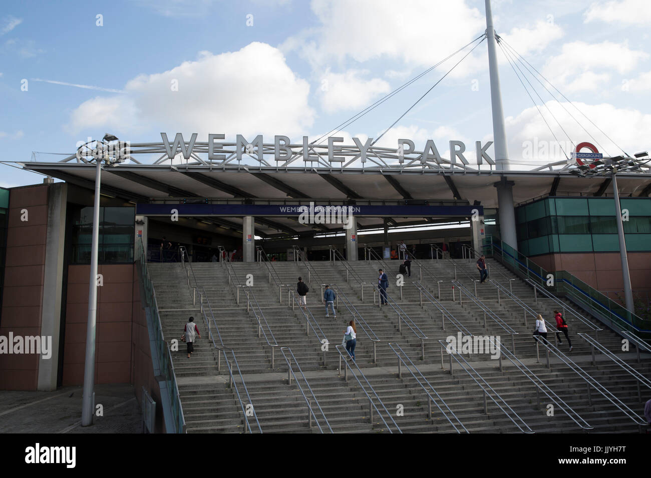 Wembley station london underground logo hi-res stock photography and ...