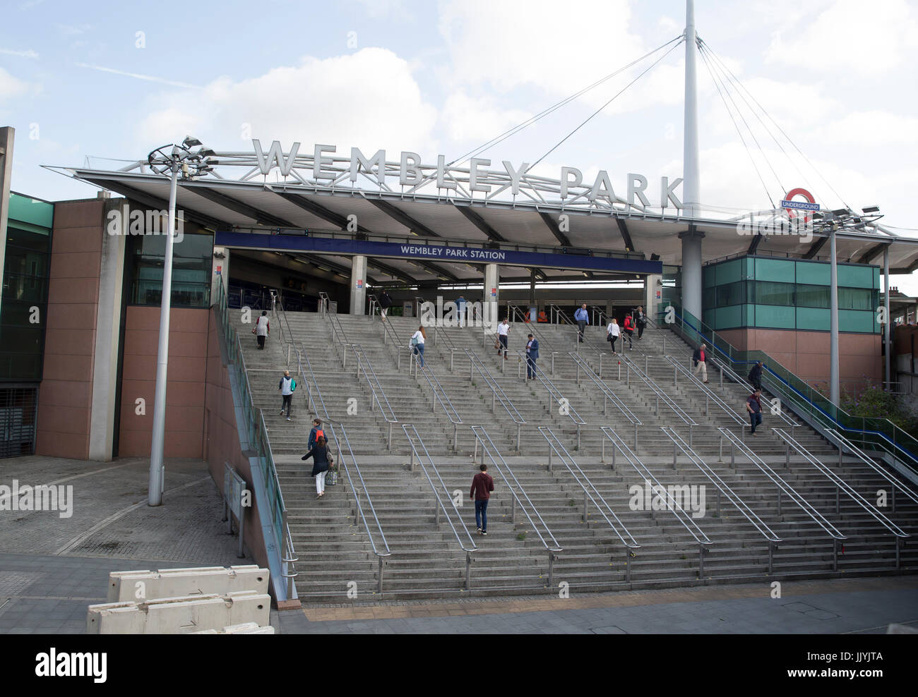 Wembley station london underground logo hi-res stock photography and ...
