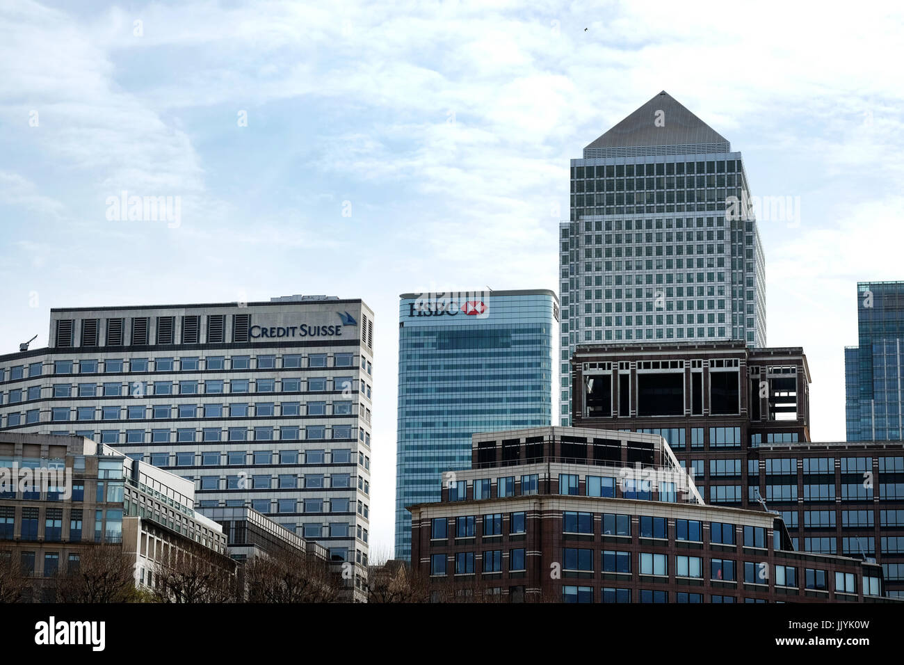 The headquarters of hsbc and citibank hi-res stock photography and ...