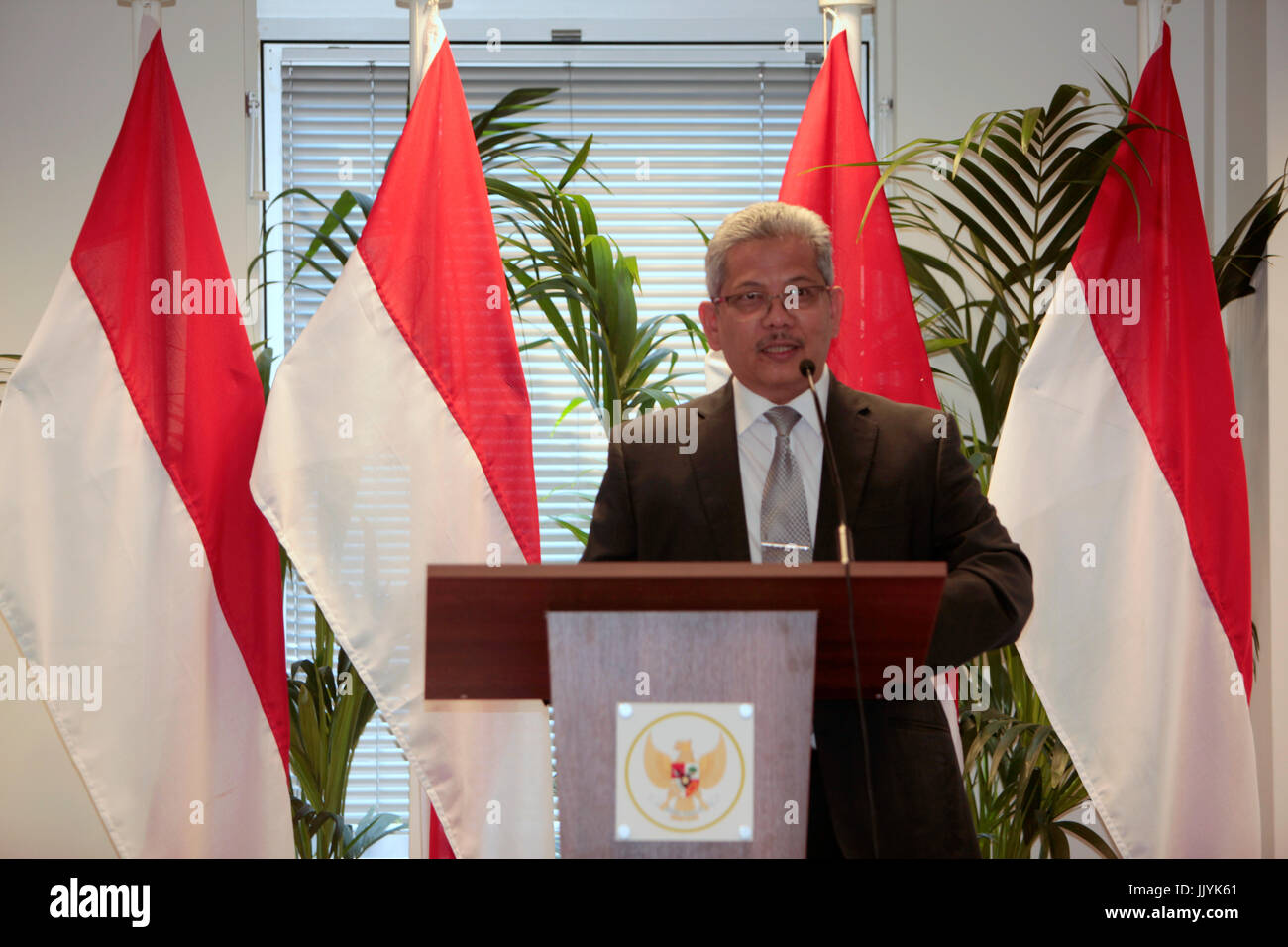 London, UK. 21st July, 2017. London Indonesian Embassy held a reception ...