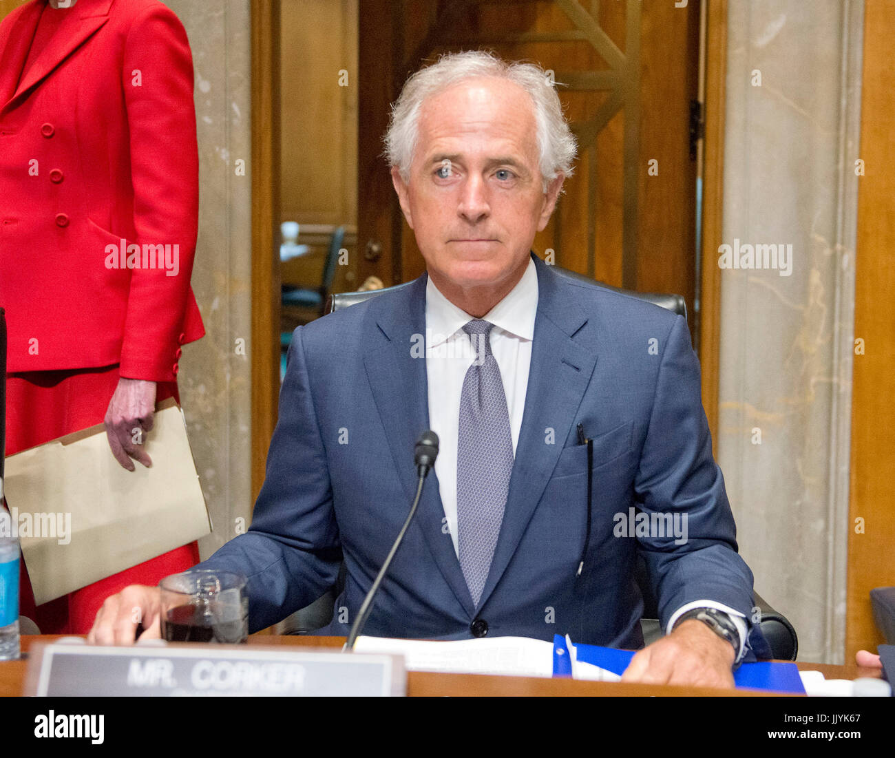 United States Senator Bob Corker (Republican of Tennessee), Chairman ...