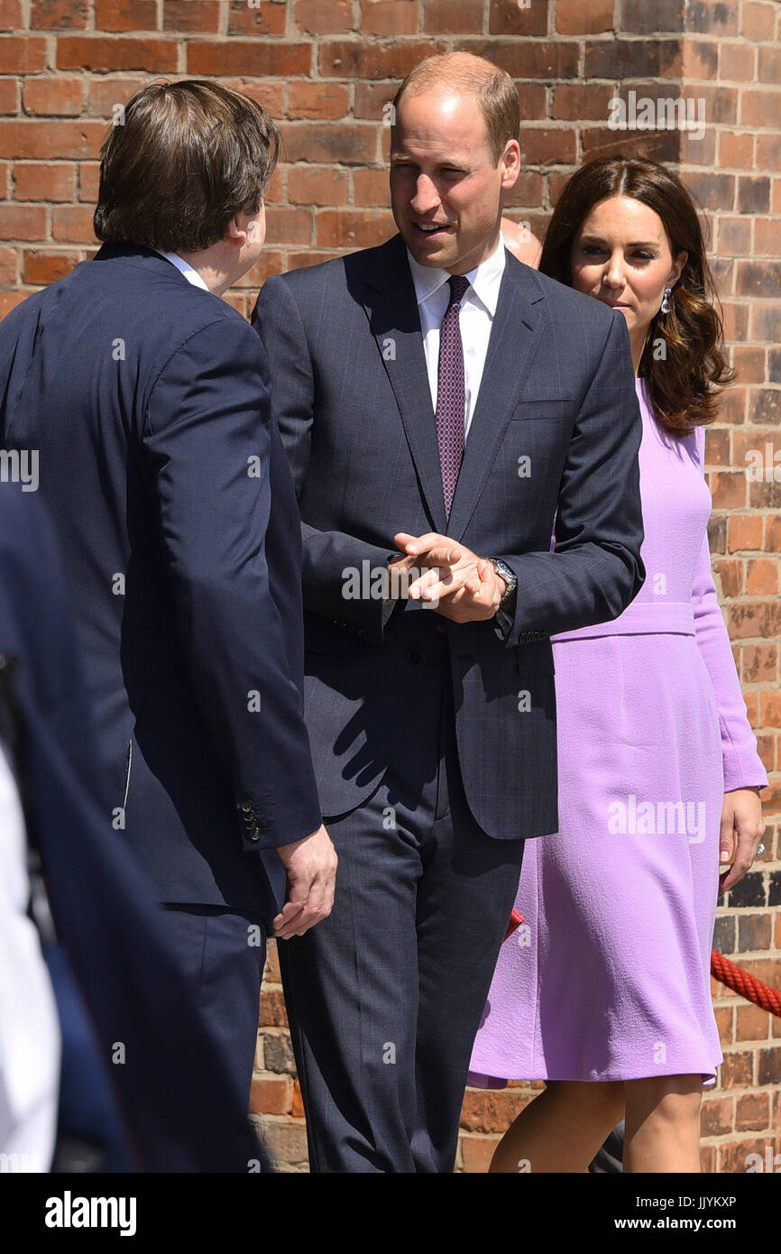 Hamburg, Deutschland. 21st July, 2017. Peter Tamm jr. Prince William ...