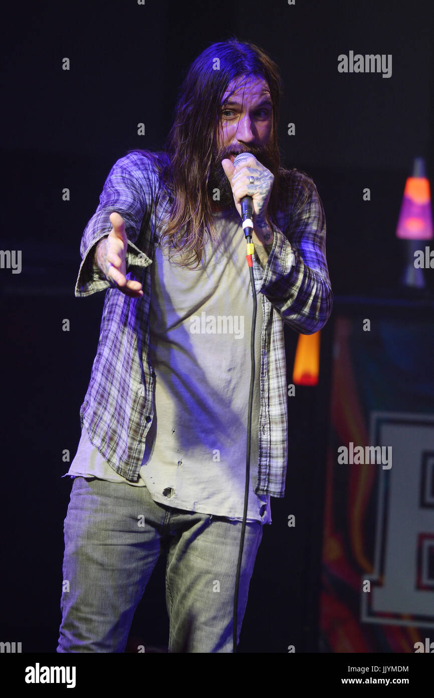 Fort Lauderdale, FL, USA. 20th July, 2017. Keith Buckley of Every Time ...