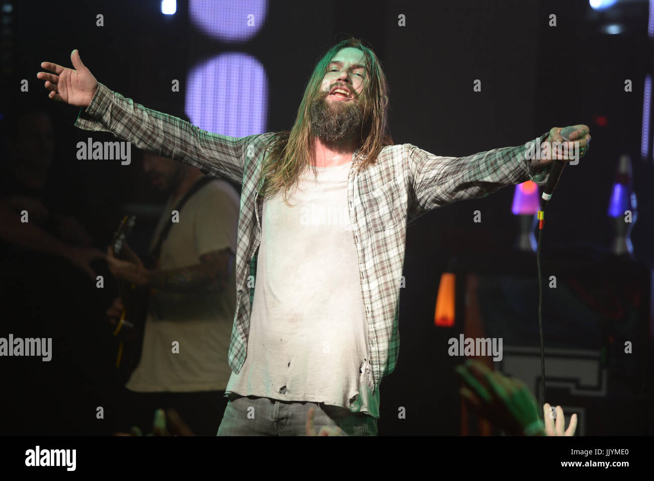 Fort Lauderdale, FL, USA. 20th July, 2017. Keith Buckley of Every Time ...