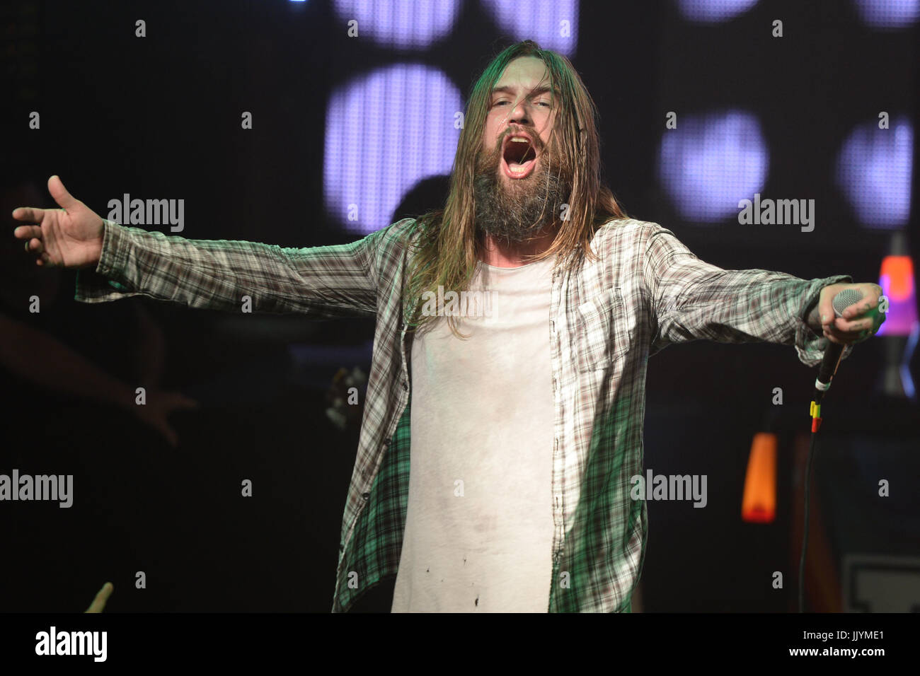 Fort Lauderdale, FL, USA. 20th July, 2017. Keith Buckley of Every Time ...
