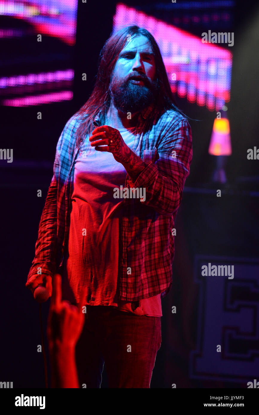 Fort Lauderdale, FL, USA. 20th July, 2017. Keith Buckley of Every Time ...