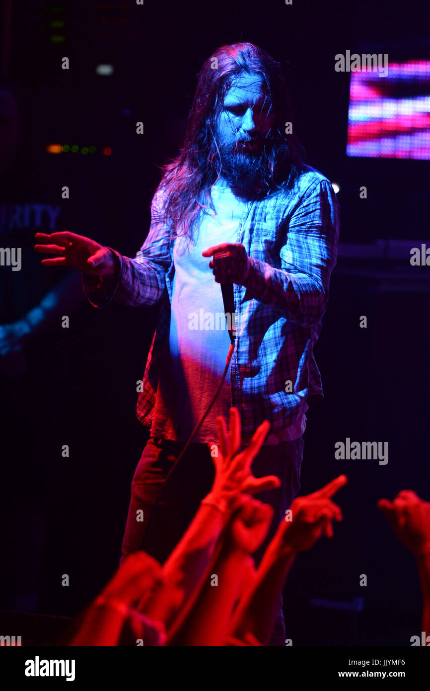 Fort Lauderdale, FL, USA. 20th July, 2017. Keith Buckley of Every Time ...