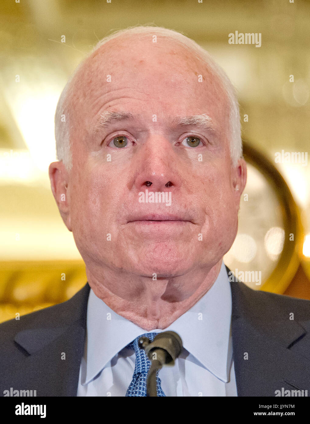 United States Senator John McCain (Republican of Arizona) makes remarks ...