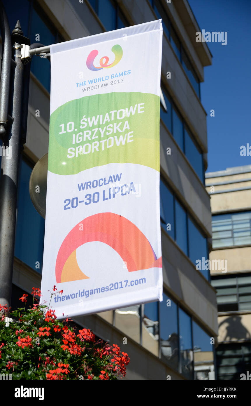 Wroclaw, Poland. 18th July, 2017. WROCLAW, POLAND - JULY 18: The World ...