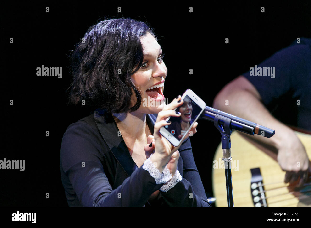 Tokyo, Japan. 21st July, 2017. Singer-songwriter Jessie J performs at ...