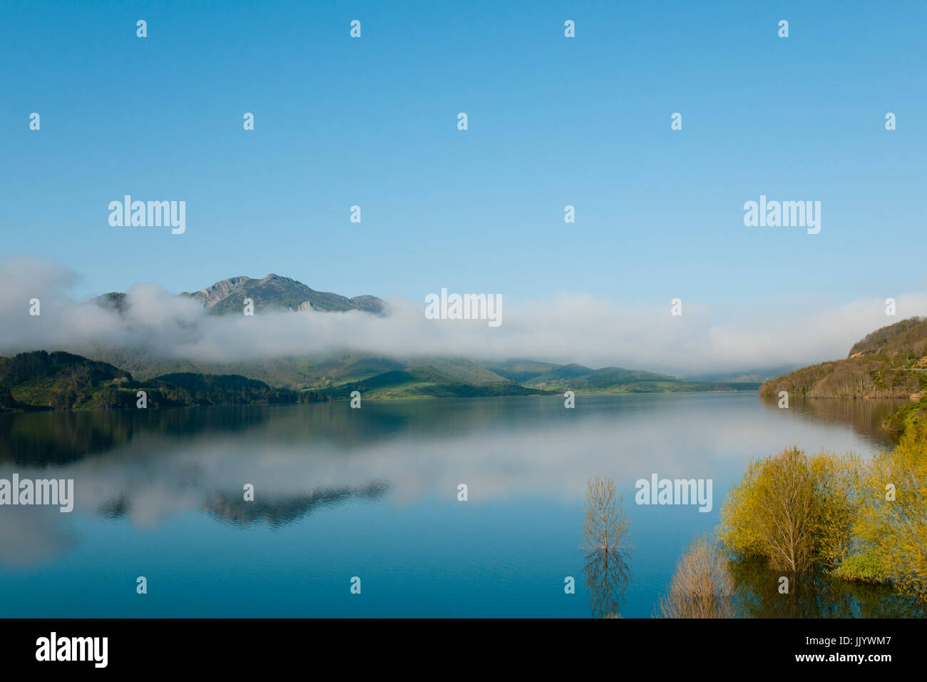 Riano Reservoir - Spain Stock Photo - Alamy