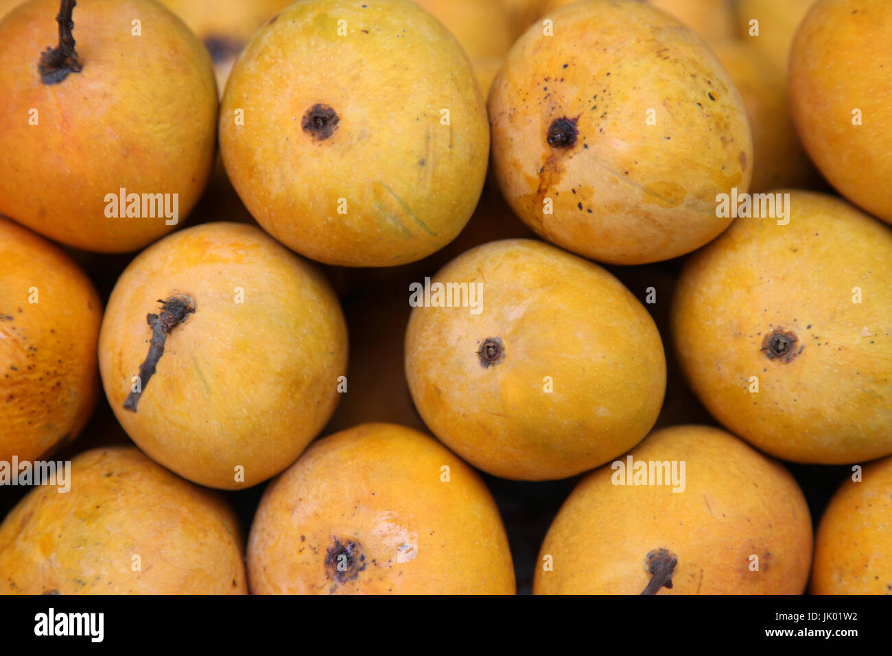 Pile of Yellow Mango in the market Stock Photo - Alamy