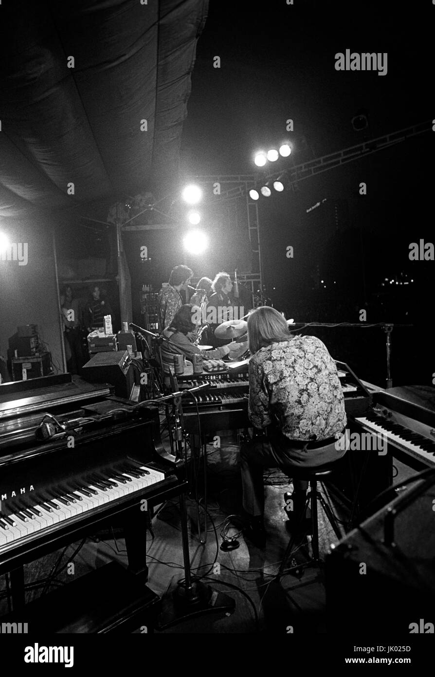 The Doors performing at the Boston Arena in Boston, MA on April 10 ...