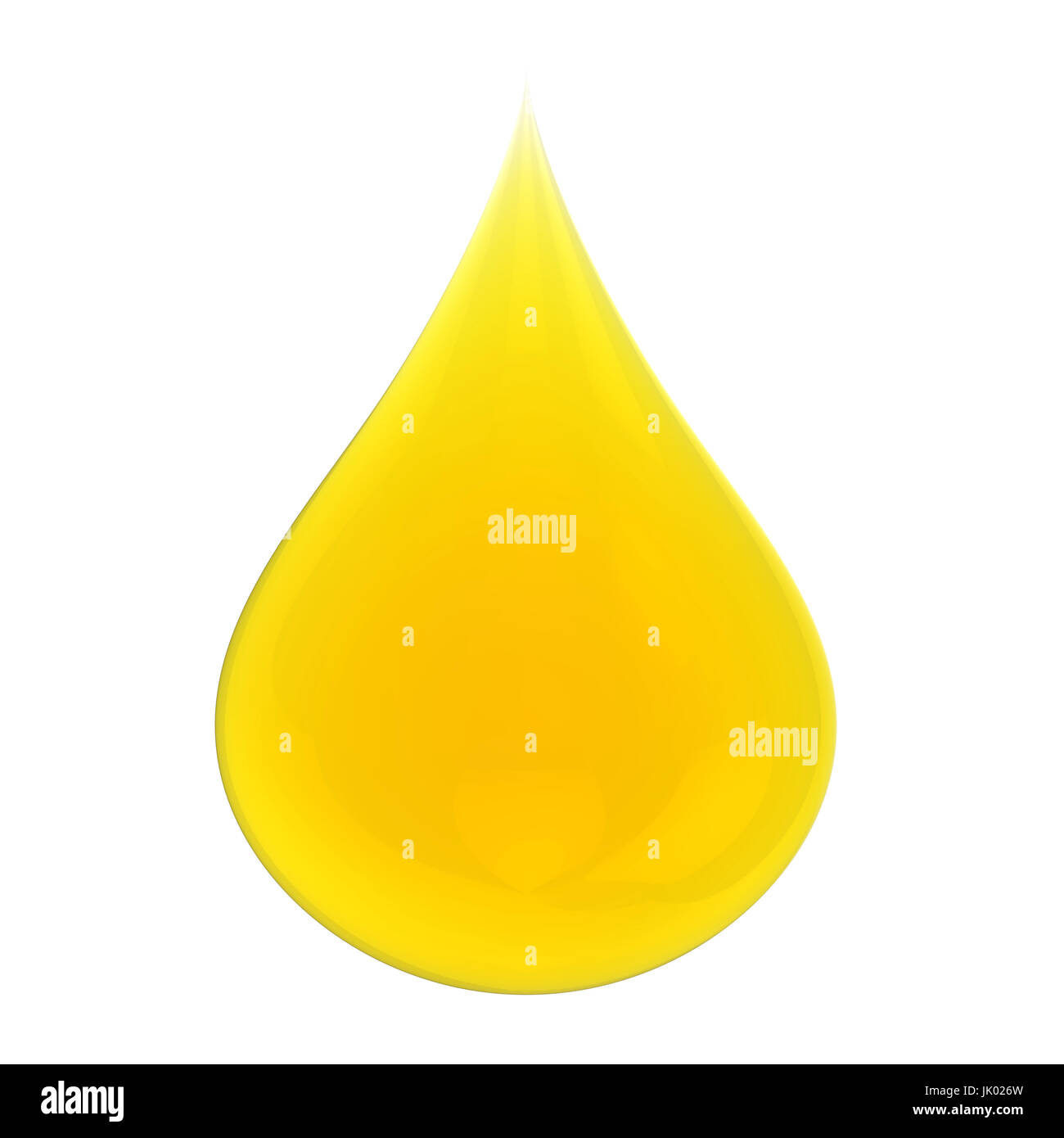 3d rendering droplet of oil on white background Stock Photo - Alamy