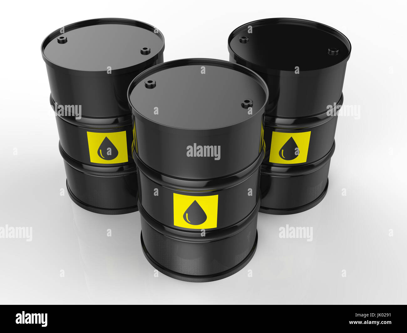Crude oil barrel yellow hi-res stock photography and images - Alamy