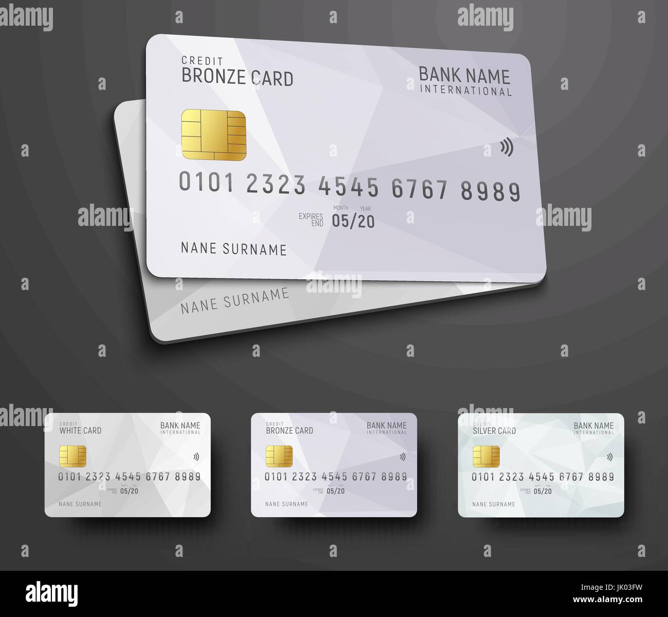 Bank card vector vectors hi-res stock photography and images - Alamy