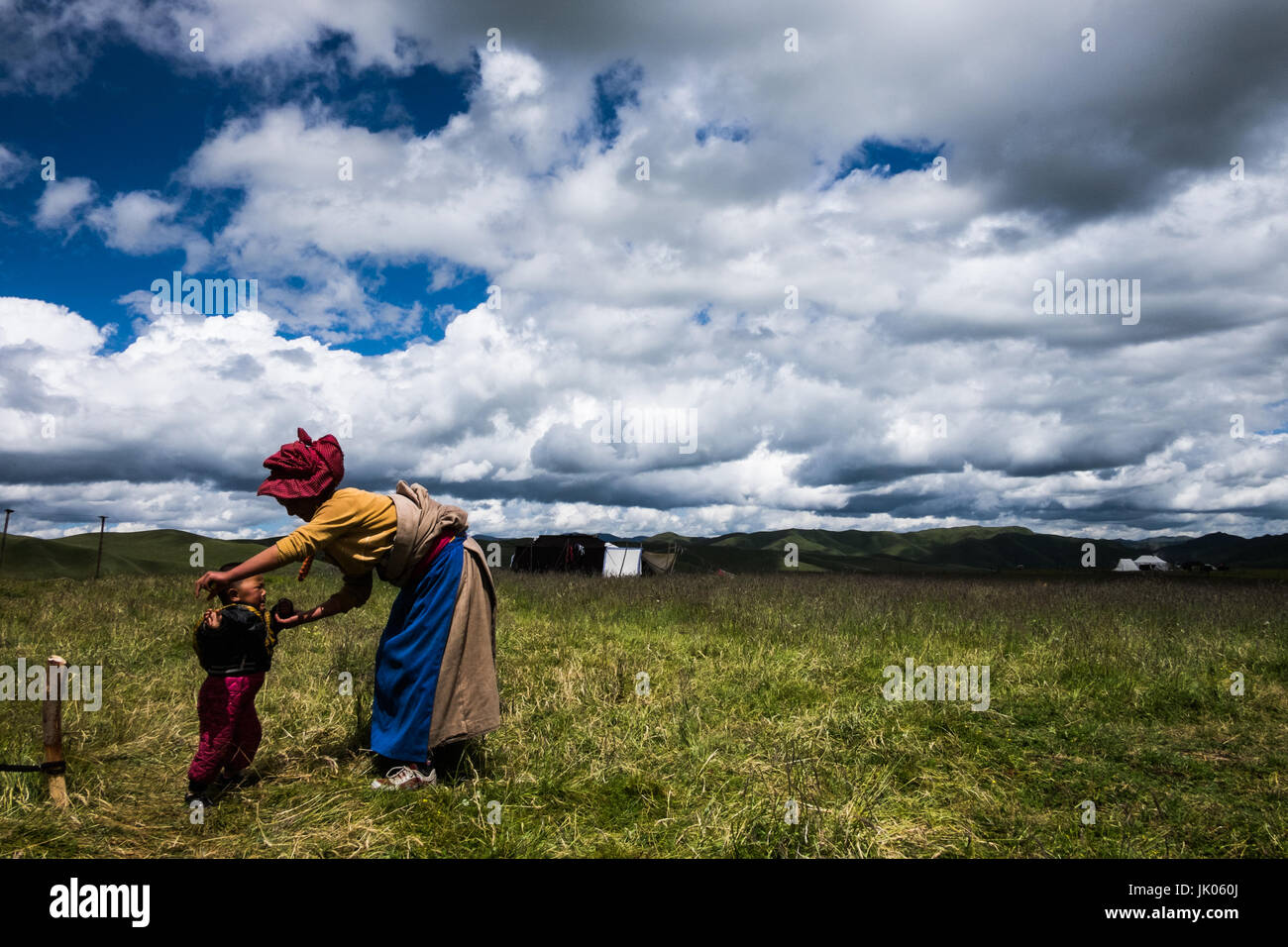 Tibetan wallpaper hi-res stock photography and images - Alamy