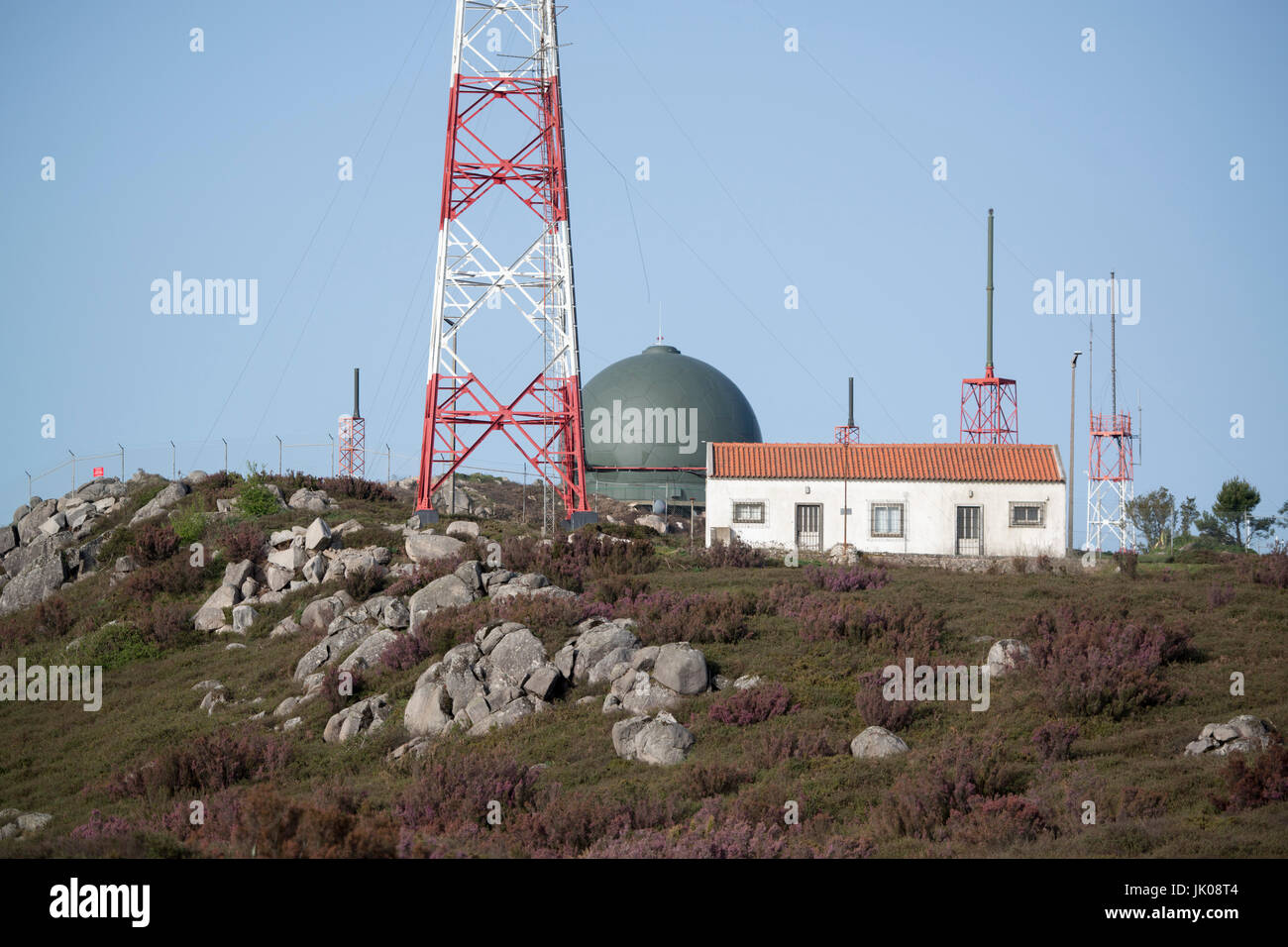 the miradouro at the Mount Foia near the town of Monchique in the ...