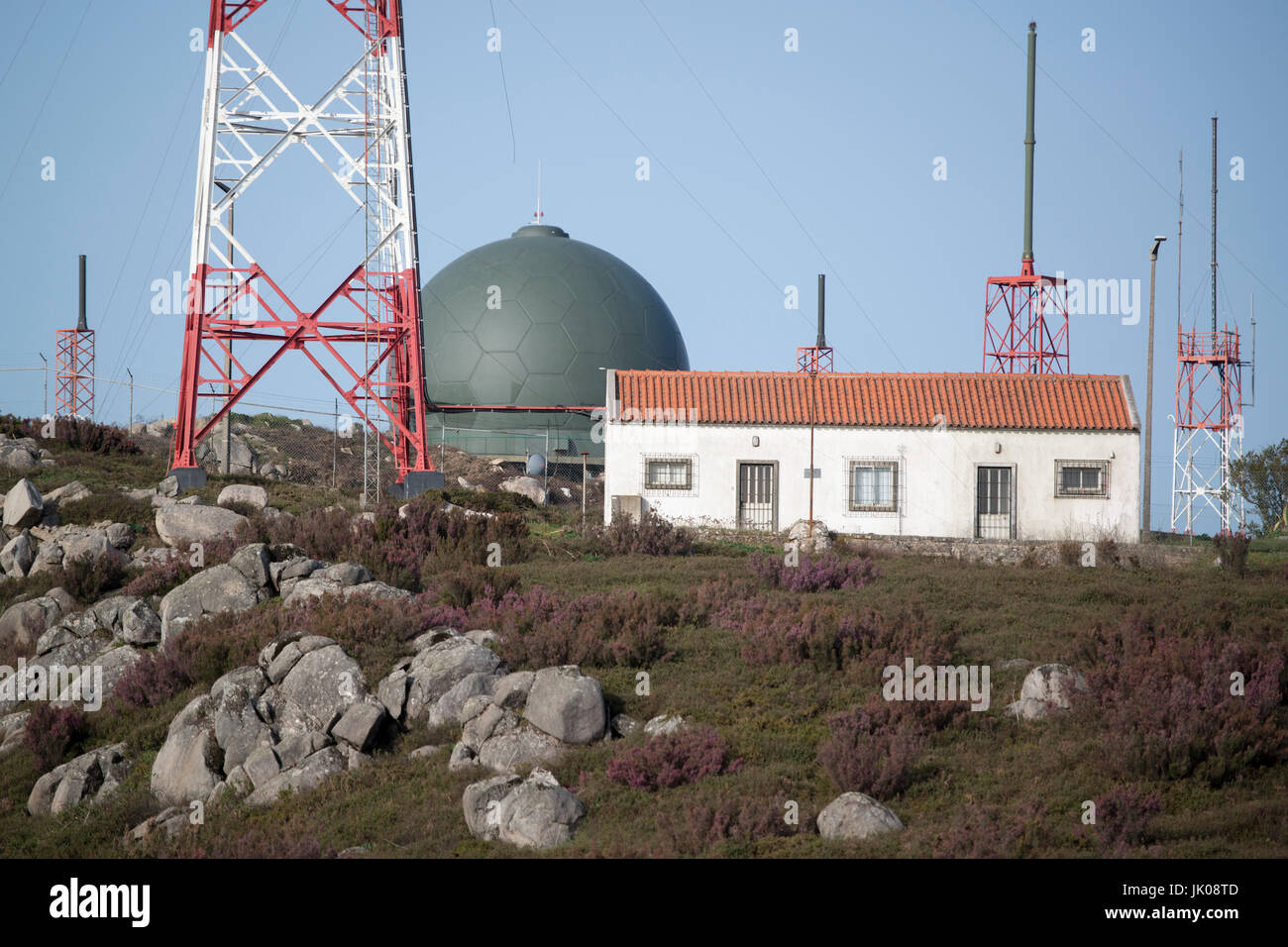 the miradouro at the Mount Foia near the town of Monchique in the ...