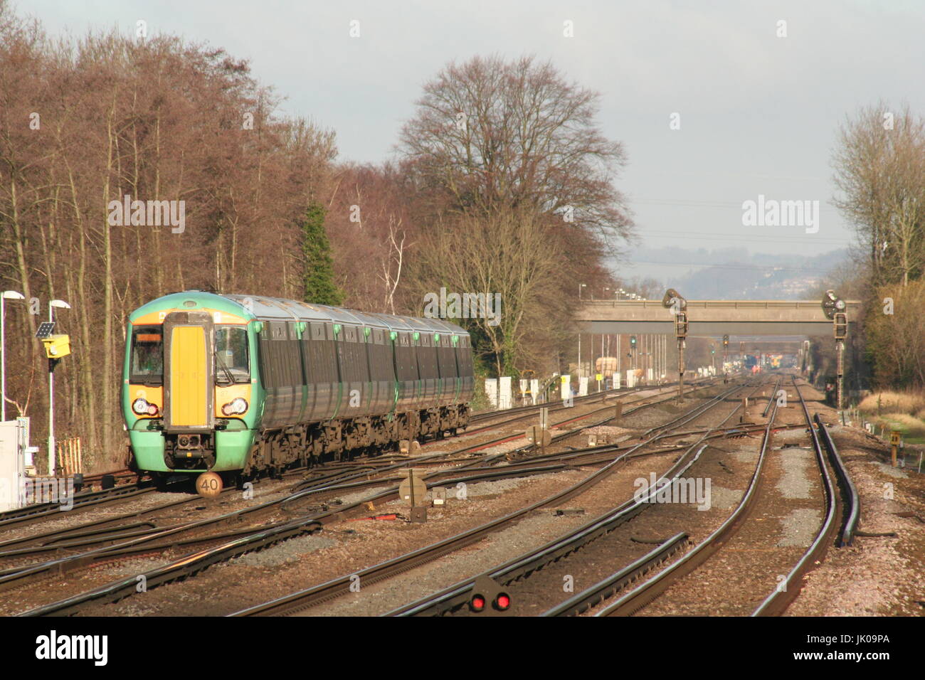 Trains in Sussex Stock Photo - Alamy