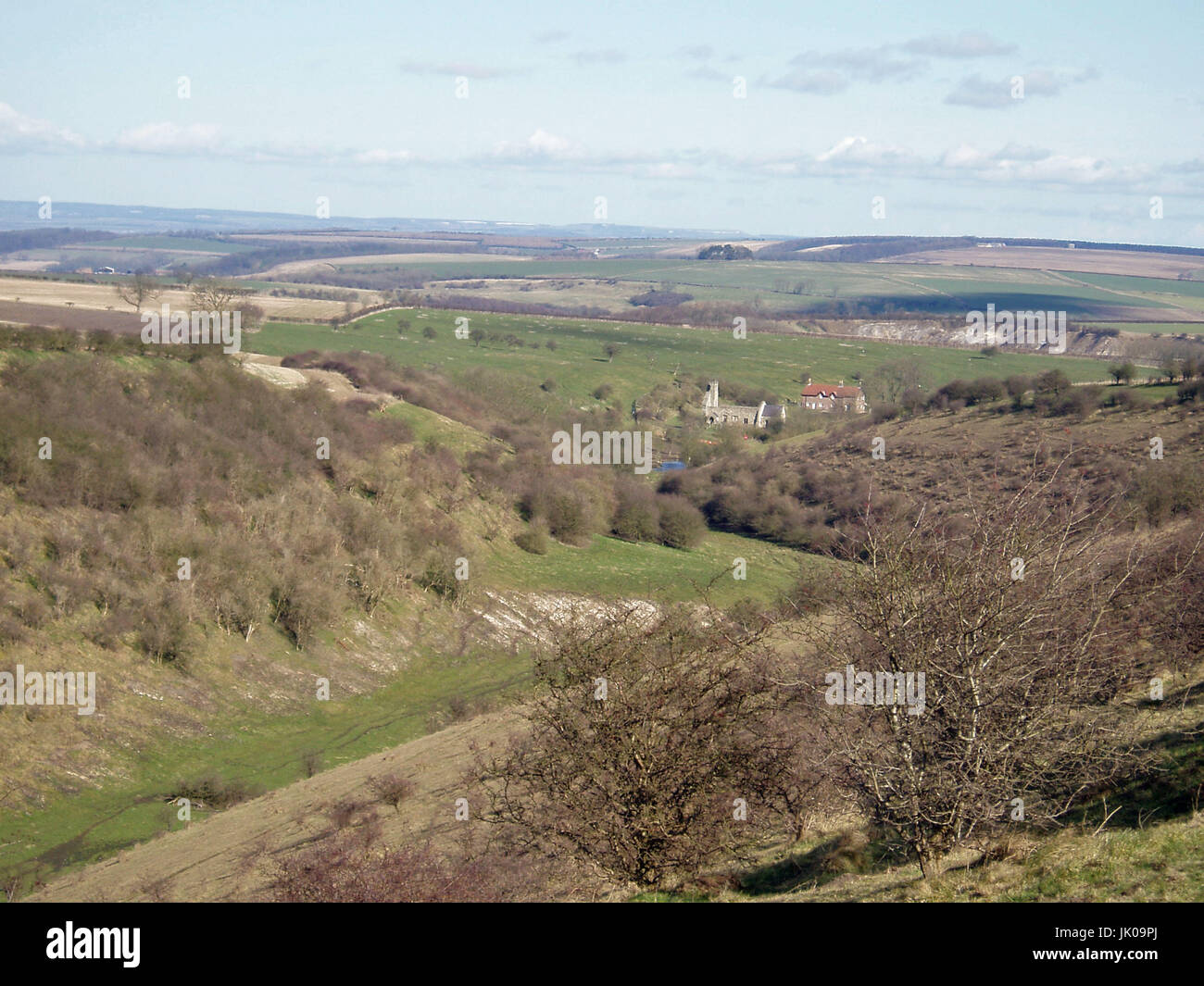 The Yorkshire Wolds Stock Photo - Alamy
