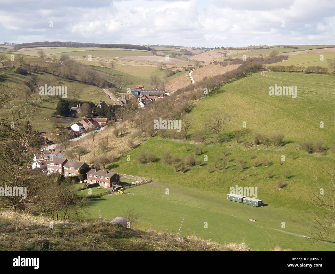The Yorkshire Wolds Stock Photo - Alamy