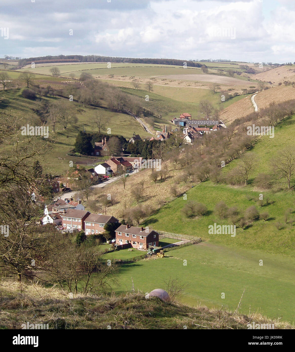 The Yorkshire Wolds Stock Photo - Alamy