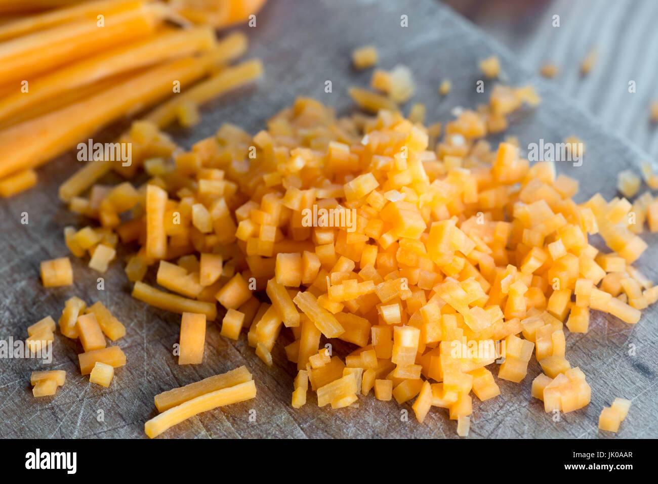 Brunoise cut hi-res stock photography and images - Alamy